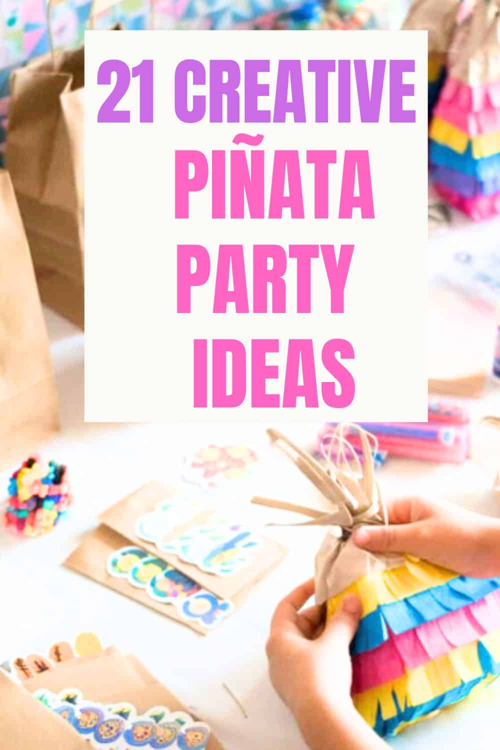 21 Piñata Party Games That Make Birthday Parties Even More Fun